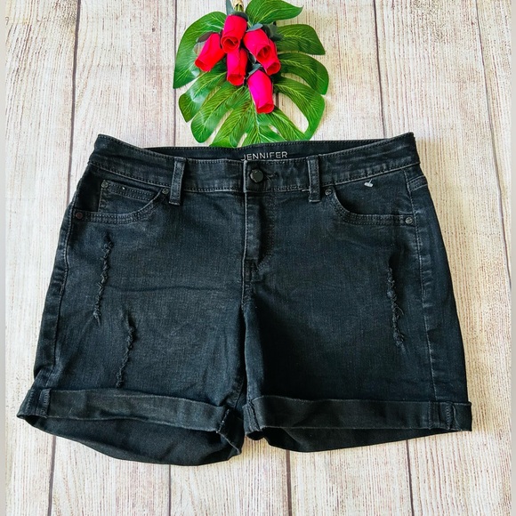 Jennifer Lopez | Shorts | Jennifer Lopez Womens Charcoal Black ...